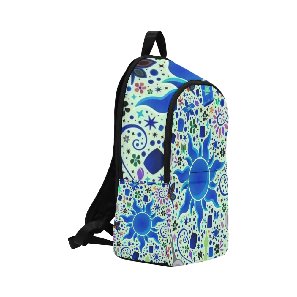 Woke Sun Dance Rave Festival Fabric Backpack for Adult (Model 1659 ...