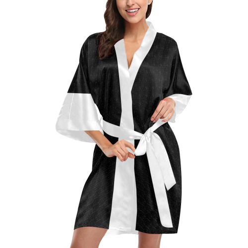 French Maid Black and White Kimono Robe | ID: D3695743