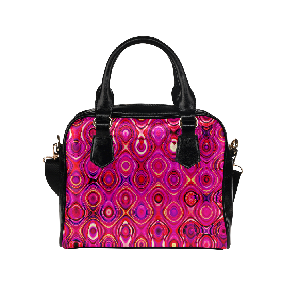 colorful abstract pattern Shoulder Handbag (Model 1634) | ID: D3416378