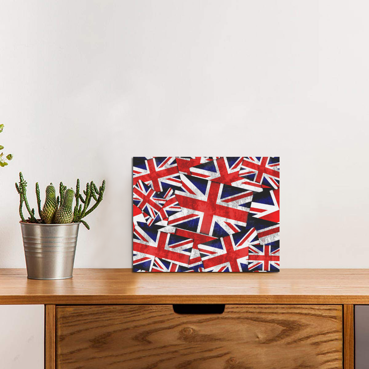 Union Jack British UK Flag Photo Panel for Tabletop Display 8"x6" | ID ...