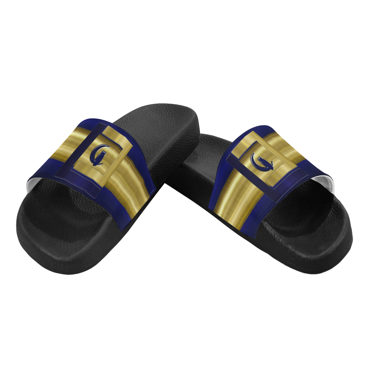 LCC RICH BELT Men's Slide Sandals (Model 057) | ID: D3819221