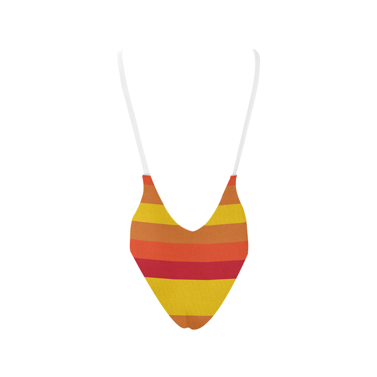 Retro One Piece Swimsuit Sexy Low Back One-Piece Swimsuit (Model S09 ...