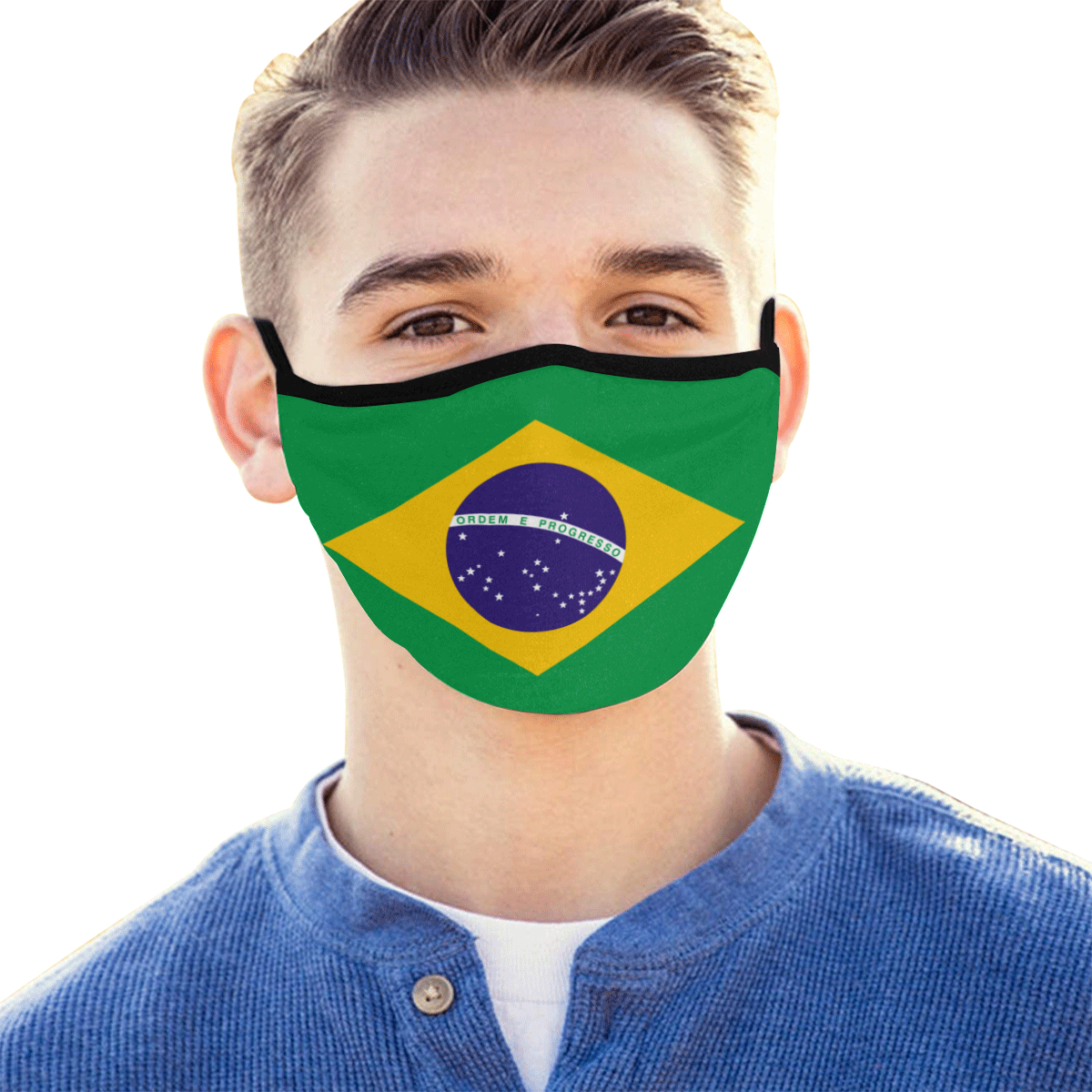 BRAZIL Mouth Mask | ID: D4979602